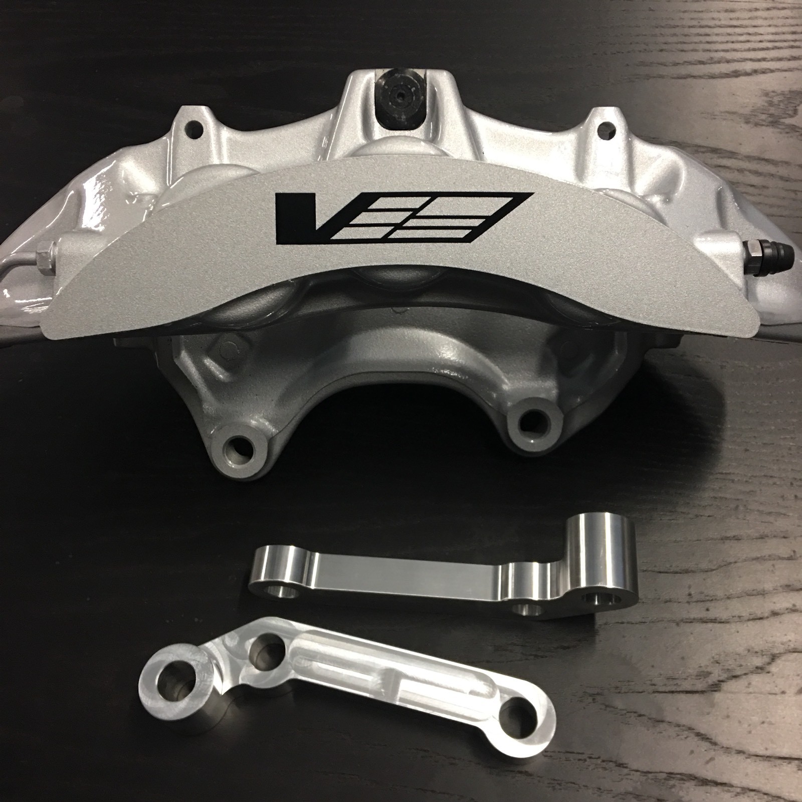 S13 S14 240sx CTS-V 6-PISTON FRONT BRAKE CALIPER ADAPTER BRACKETS CTSV ...