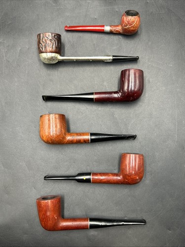 Vintage Lot Of 6 Estate Pipes Tobacco Pipe Willard, Kaywoodie, Viking ...