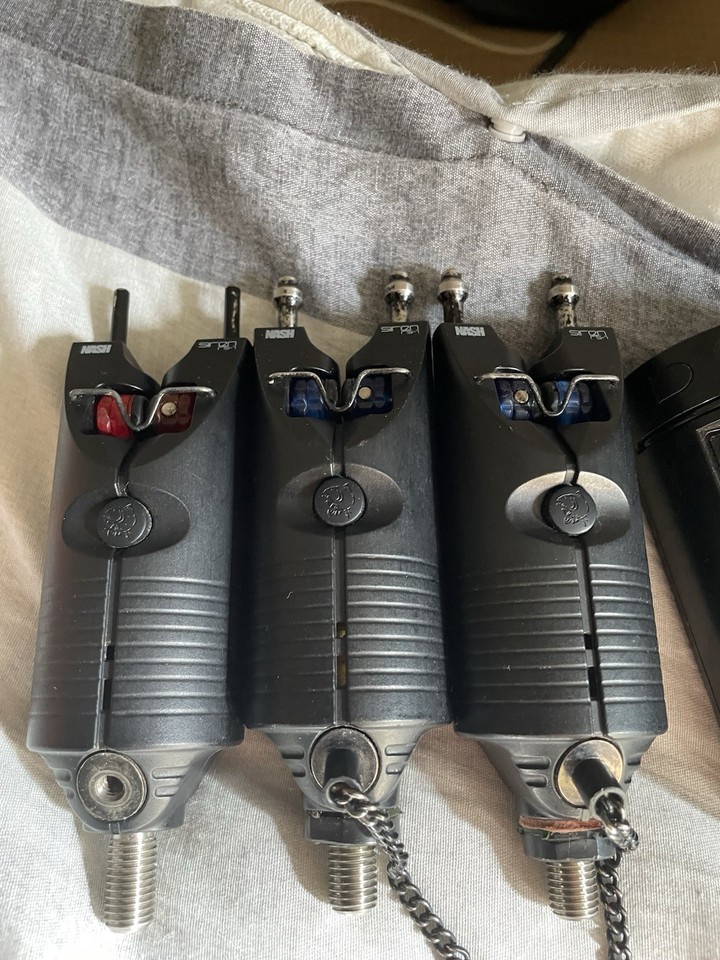 Nash Siren RS1 Bite Alarms with Receiver | eBay UK