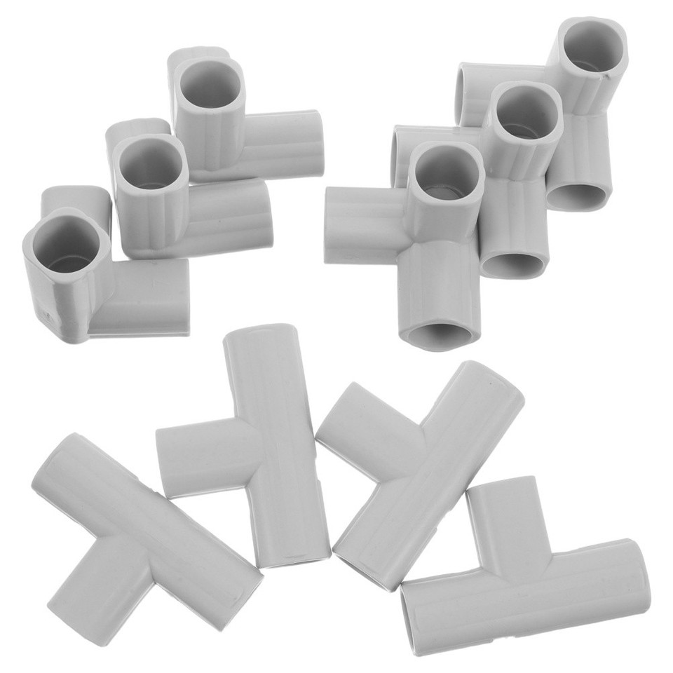 10pcs Playpen Connectors: Universal 22mm 3-Way Corner Joints - Triangle ...