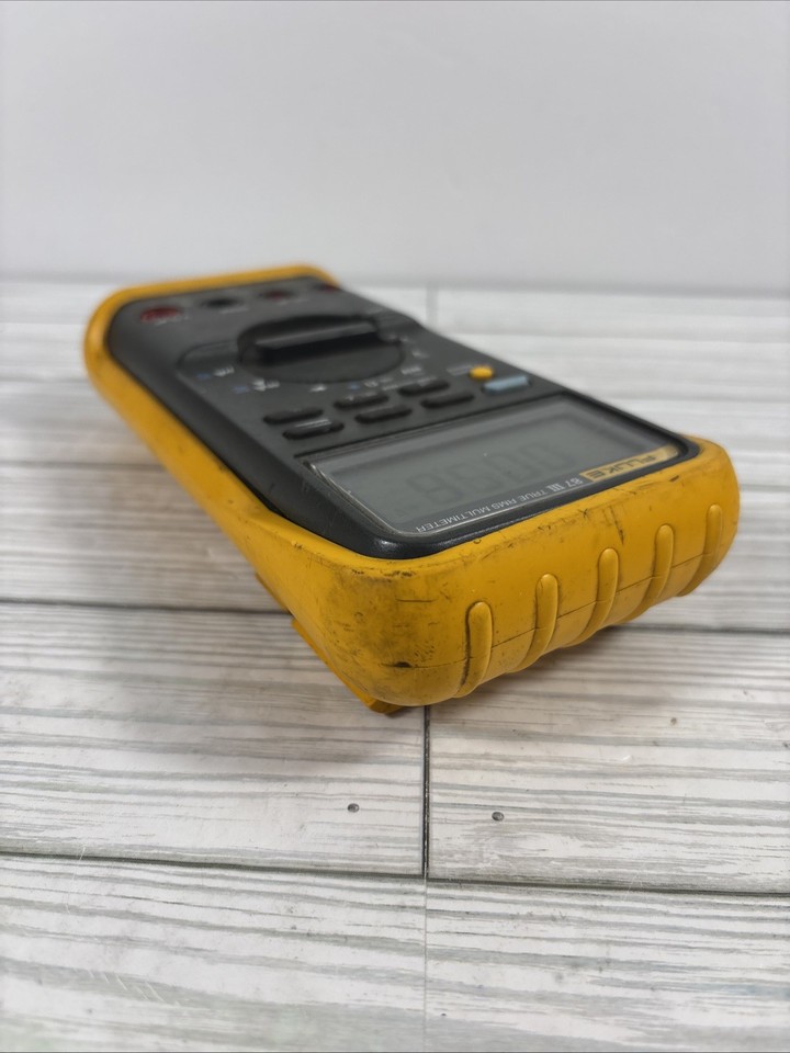 Fluke 87 III True RMS Multimeter w/Yellow Case & Leads - Parts/Repair ...