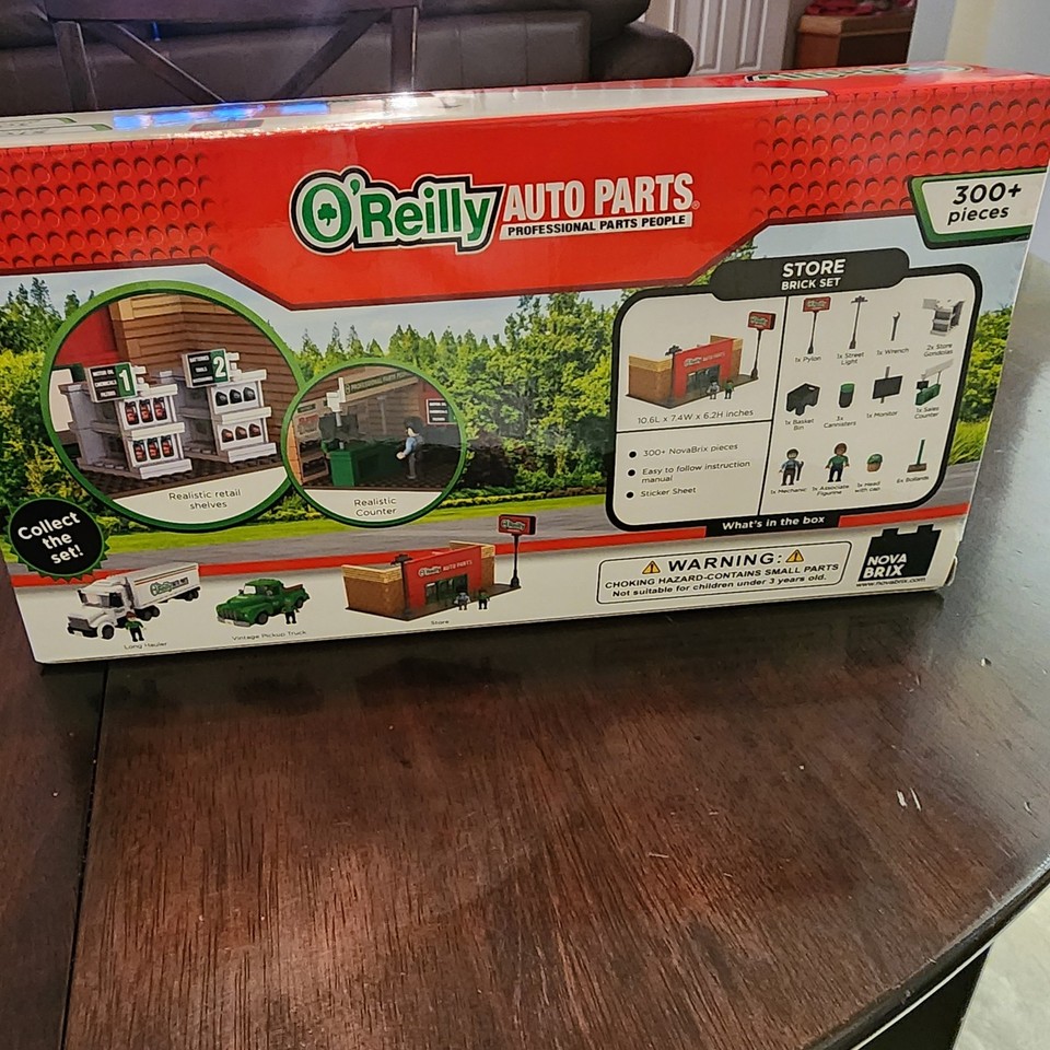 O'Reilly Auto Parts Nova Brix Store. 300 Piece Building Set. Limited Edition. | eBay