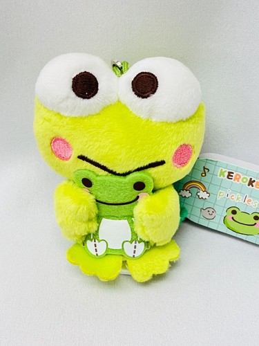 Pickles the Frog x Sanrio Kero Kero Keroppi Carabiner Mascot B Plush ...
