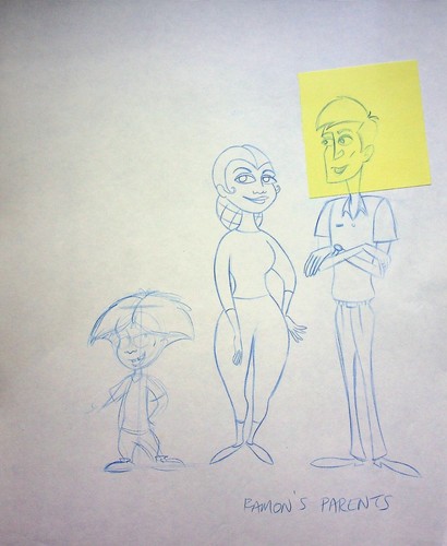 Beetlejuice 1989 Production Chris LaBonte Hand Drawn Character Model ...