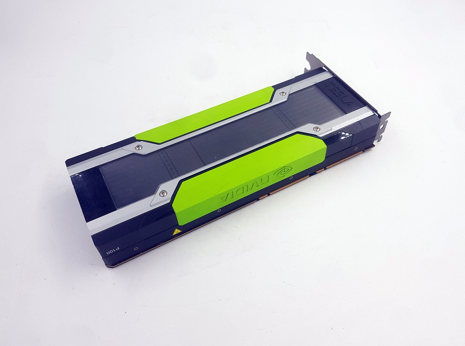 NVIDIA TESLA P100 Passive GPU HBM2 16GB PCI-EXPRESS Display Graphics ...