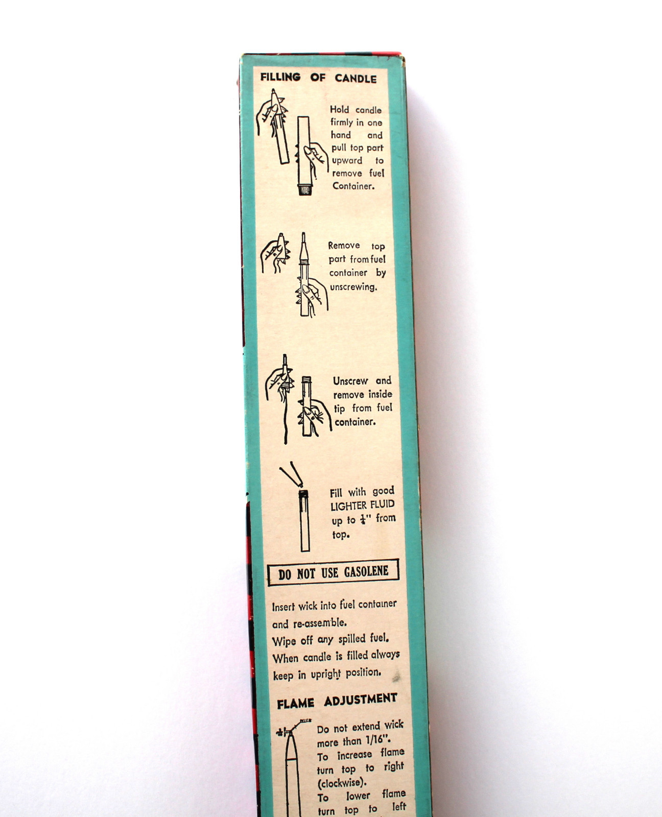 Vintage Set of 2 Ever-Lite Candles Lighter Fluid Still Original Box ...