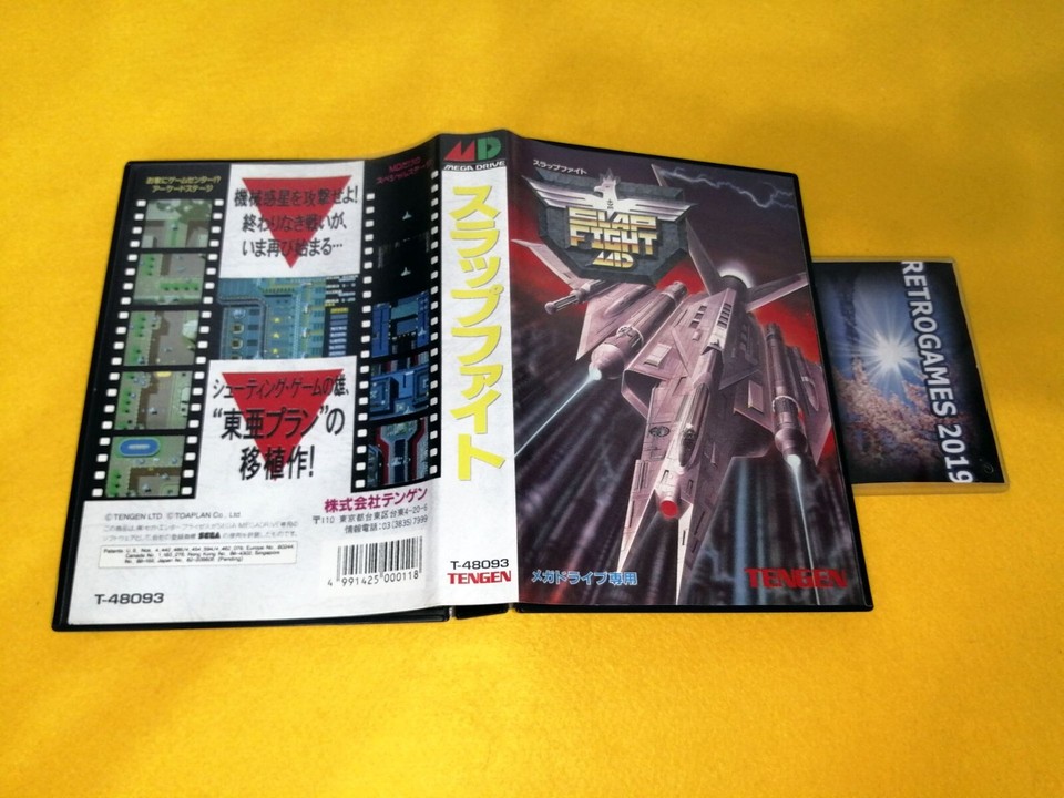 SLAP FIGHT Mega Drive / GENESIS MD SEGA MEGADRIVE REG CARD | eBay