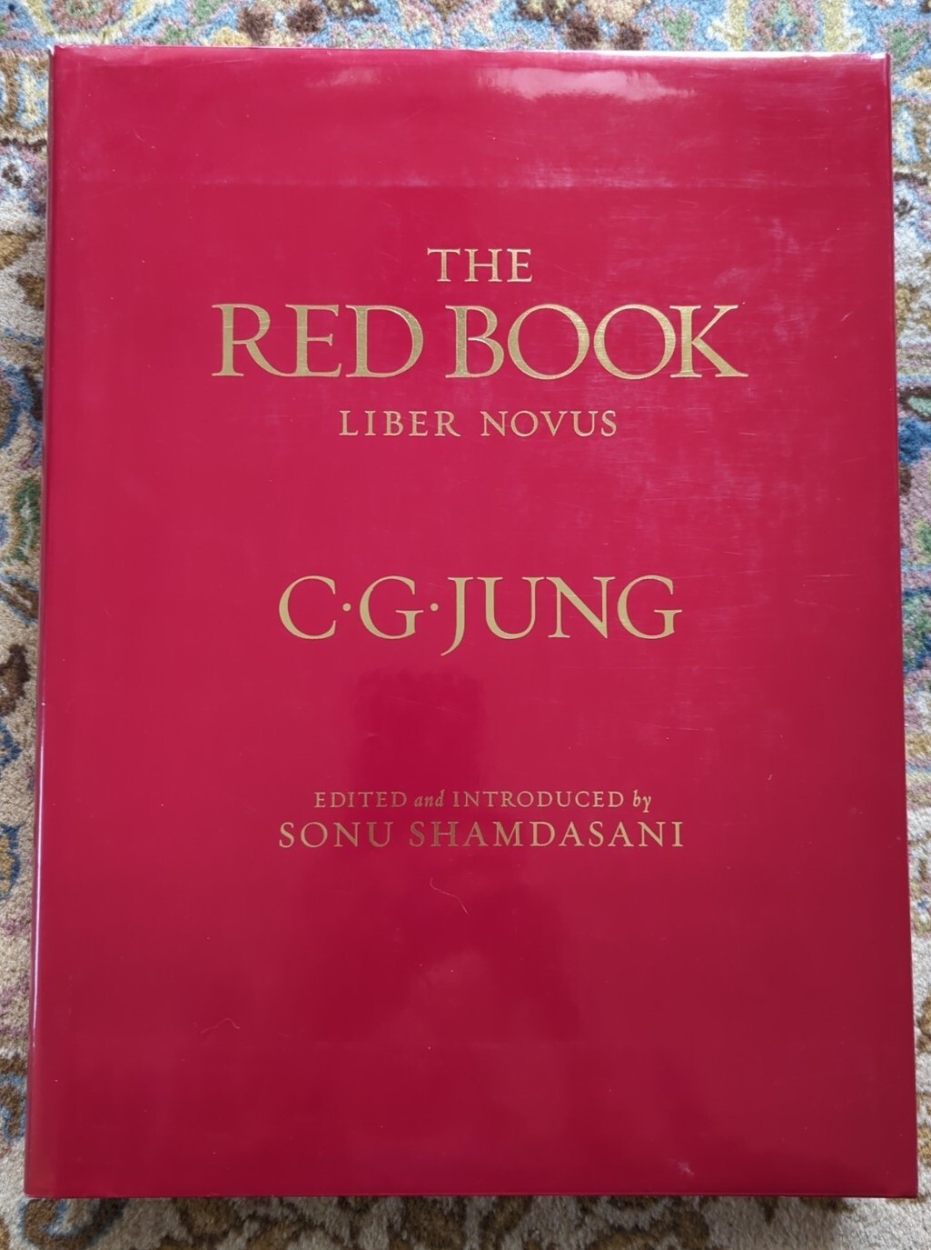 C.G. Jung The Red Book Liber Novus First Edition Hardback Edited Sonu ...