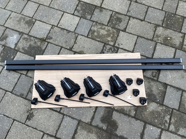 Thule Roof Bars Product Number 1254 With 2 Keys. for sale online | eBay