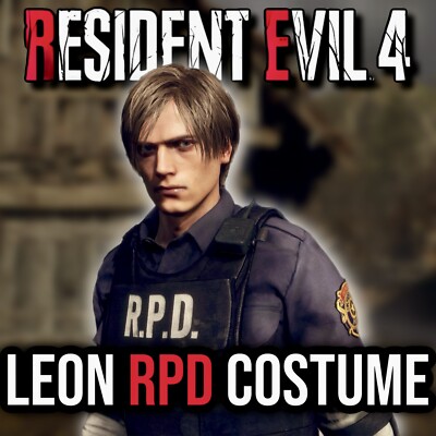 Resident Evil 4 Mercenaries - Leon RPD Costume Unlock, Please Read Desc ...