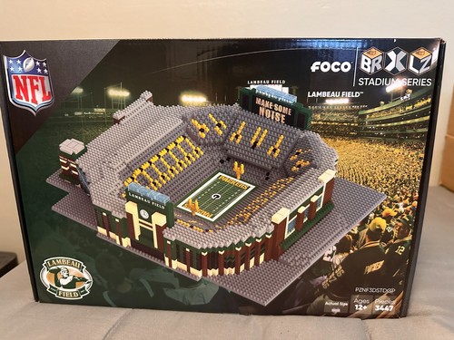 Green Bay Packers BRXLZ Lambeau Field Stadium Series 3-D Construction ...