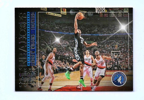 2017-18 Hoops Lights Camera Action #36 Andrew Wiggins Minnesota ...