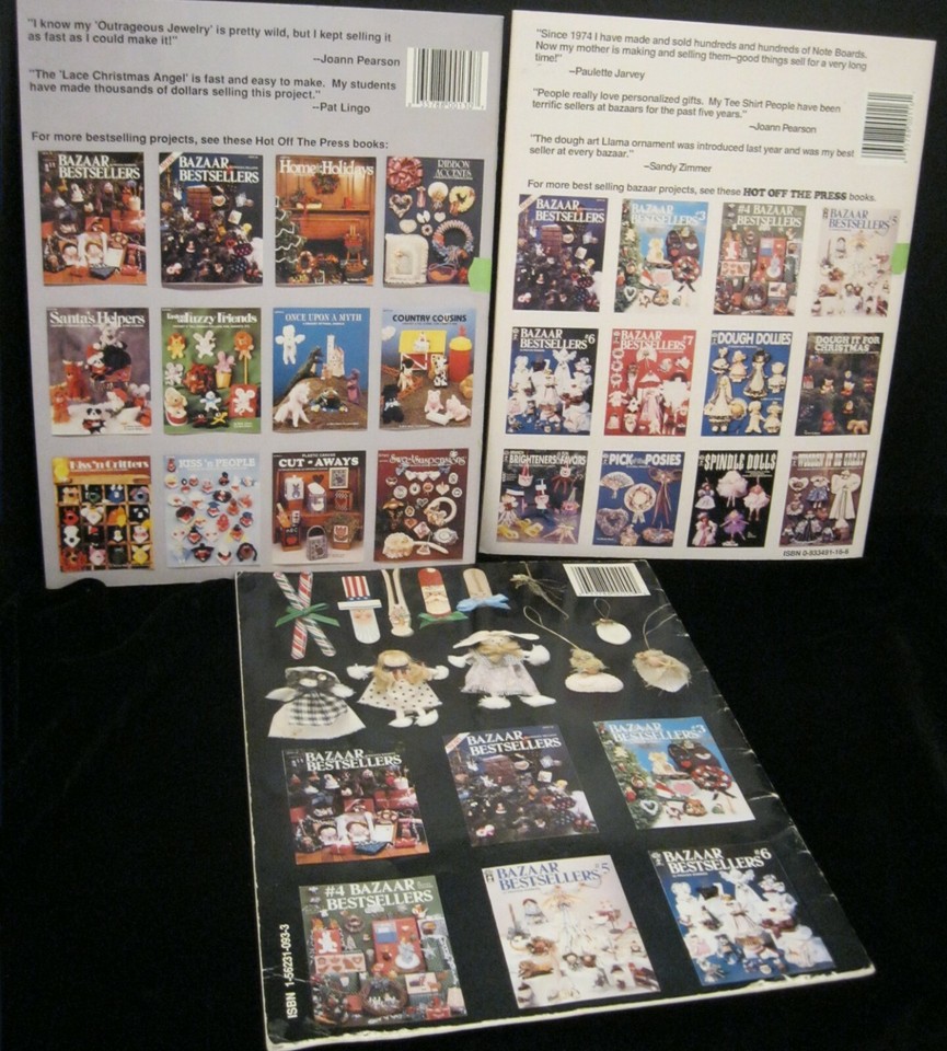 LOT OF 3 BAZAAR BESTSELLERS CRAFT BOOKLETS HOTP-116, HOTP-130 AND HOTP ...