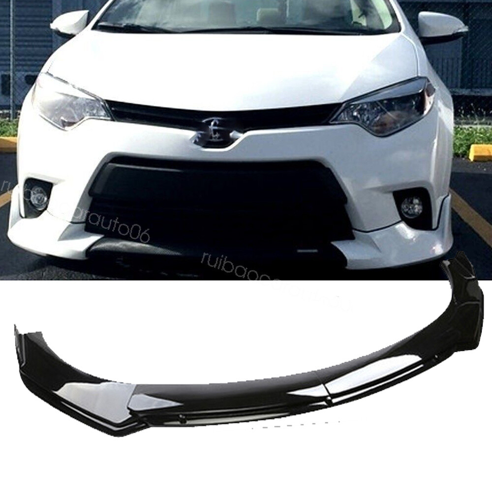 2014-2016 Toyota Corolla Front Bumper Lip Front Lip Chin Bumper Body ...