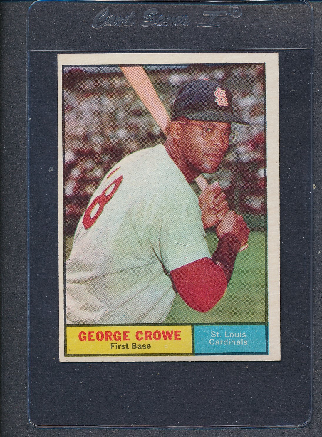 1961 Topps #052 George Crowe Cardinals EX *5324 | eBay