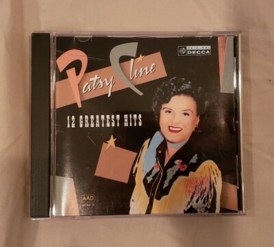Patsy Cline - 12 Greatest Hits (CD, 1988, Universal) USED country music ...