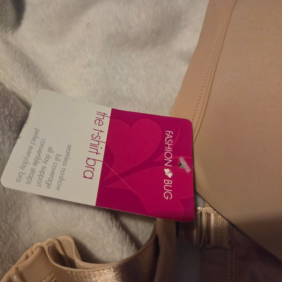 brand new Fashion Bug NUD t-shirt material bra 44DDD | eBay