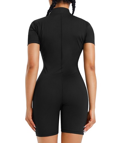 Junlan Sauna Suit for Women Full Body Jumpsuit Waist Trainers Medium ...