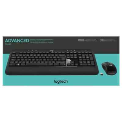Logitech ADVANCED Combo Wireless Keyboard and Mouse New RRP £64.99 ...