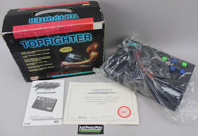 QJ Top Fighter Arcade Joystick SV-338 Super Nintendo SNES NIB | eBay