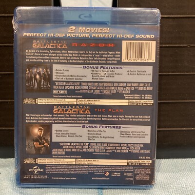 Battlestar Galactica: Razor / Battlestar Galactica: The Plan (Blu-ray ...