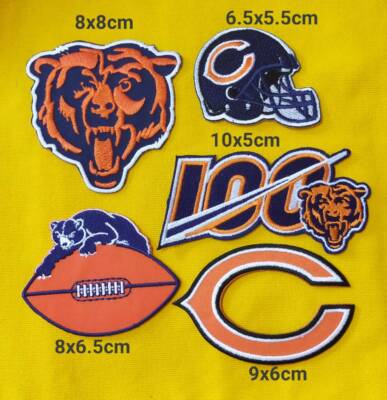 NFL Chicago Bears Logo Patch sport Embroidery ,Iron ,Sewing on Fabric | eBay
