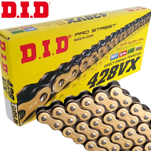Cadena DID para Generic TR 125 SM es decir 2013 X-Ring 428VX oro/negro ...