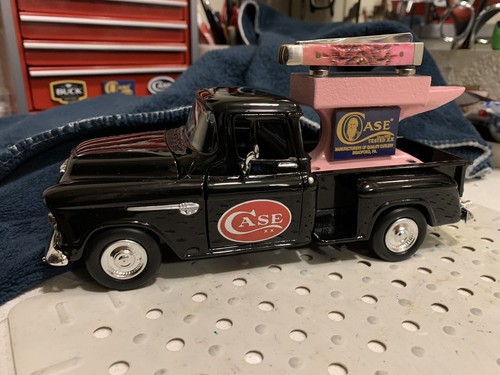 CASE XX CHEVY Truck Lady Anvil Knife Display MUST HAVE. No Knife | eBay