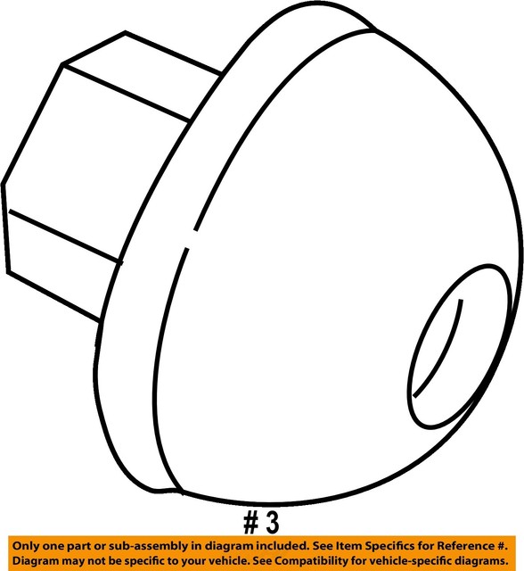 Ford OEM 12-16 Focus Wheels-wheel Nut CV6Z1012D for sale online | eBay