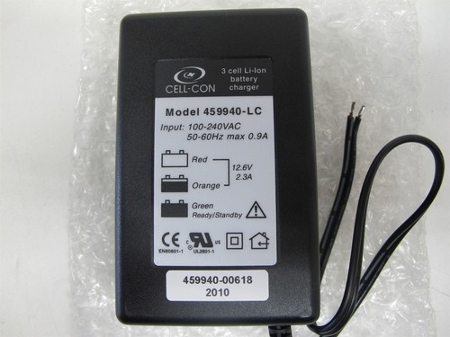 Cell-Con 459940-LC Lithium Ion Li-Ion Battery Charger 12.6V 2.3A for ...