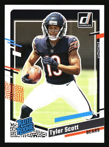 Tyler Scott 2023 Donruss #315 Chicago Bears Rookie | eBay