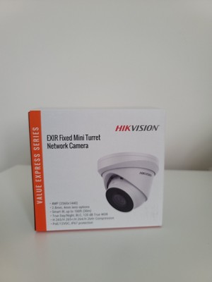 BRAND NEW OEM Hikvision 4MP Outdoor IR Turret IP Camera, 2.8mm | eBay
