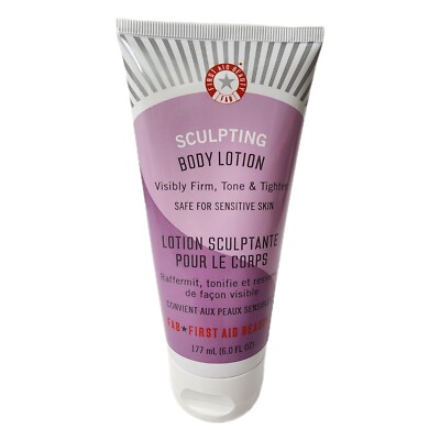 First Aid Beauty Sculpting Body Lotion, Firming And Hydrating Cream, 6 ...