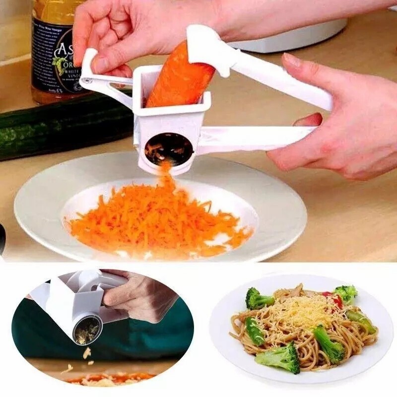 Olive Garden Rotary Parmesan Cheese Grater Stainless Steel Drum Kitchen ...