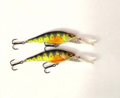 (2) Live Target Yellow Perch 3" Crankbait Fishing Lures Lot of 2 | eBay
