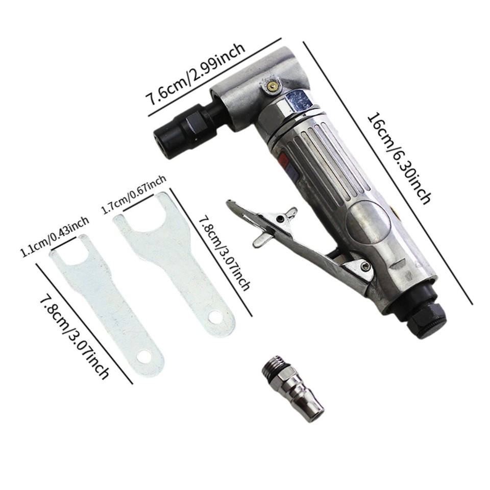 Air Die Grinder Welding Repair Cutting with Wrench Deburring Grinding ...