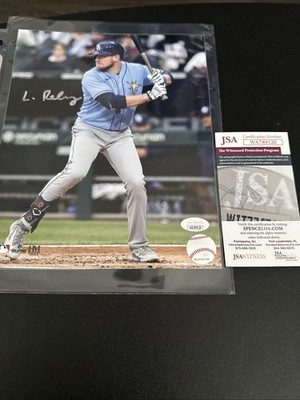 Luke Raley Signed Autographed MLB Tampa Bay Rays Baseball Photo JSA | eBay