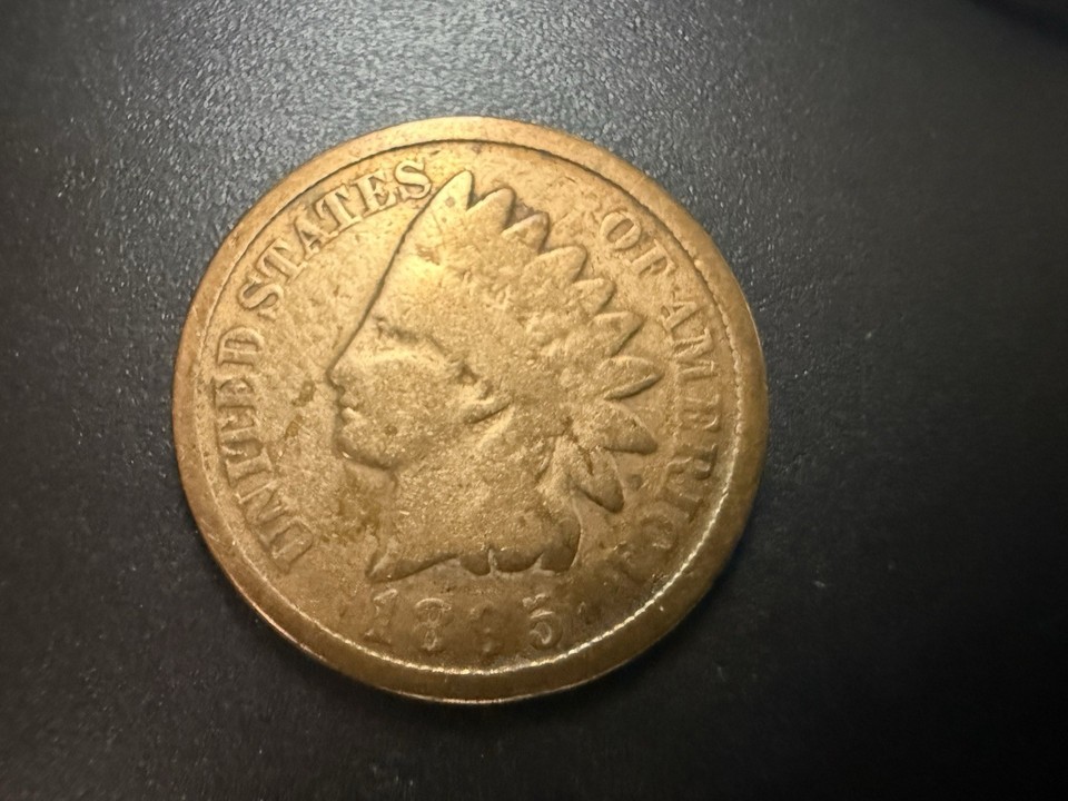 1895 Indian Head Cent Penny F-cleaned "Actual Coin Pictured" | eBay