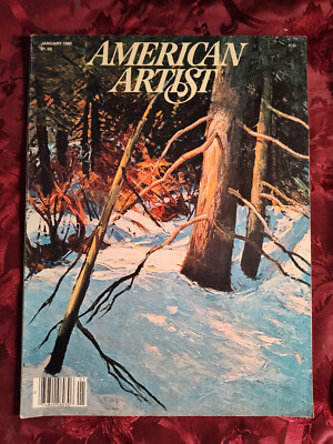 AMERICAN ARTIST January 1981 Bob Nally Eleanor Blair Wade Reynolds Ila ...