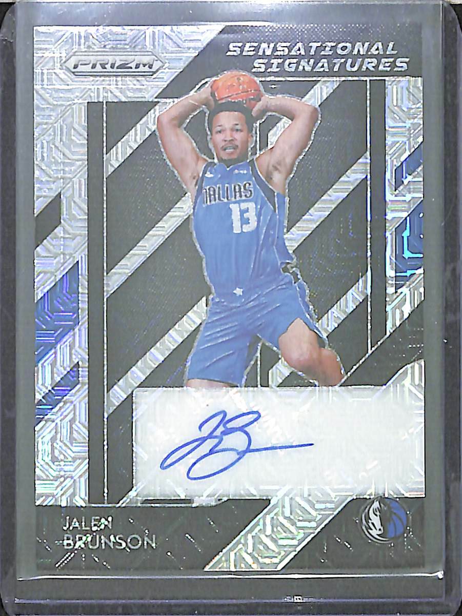 2018 Panini Prizm Sensational Signatures Prizm Autograph # SS-JBR Jalen ...
