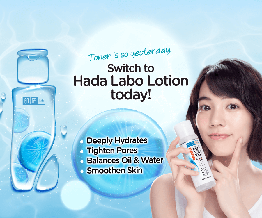 Hada Labo Face Hydrating Skin Super Hyaluronic Acid Moisturizing Lotion ...