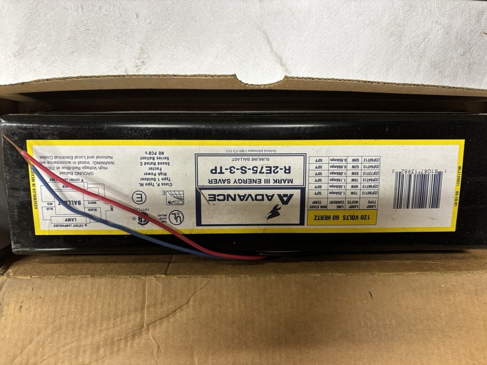 Advance Mark III Energy Savor R-2e75-s-3-tp | eBay