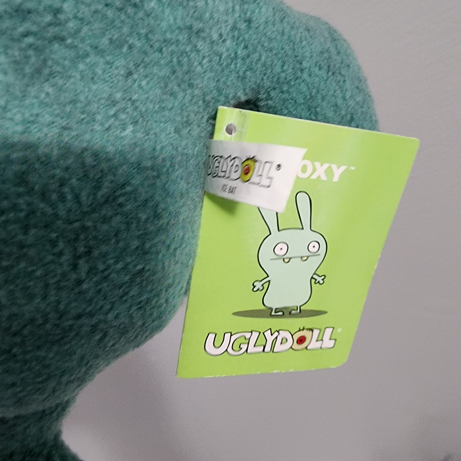 UGLYDOLL ICE BAT 13" Plush Turquoise Stuffed Animal 2004 with ERROR ...