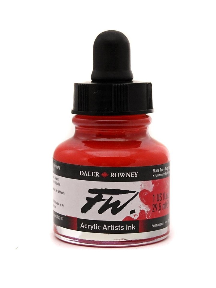 Daler Rowney FW Artists Acrylic Ink 29.5 ml - 45 Colours Available | eBay