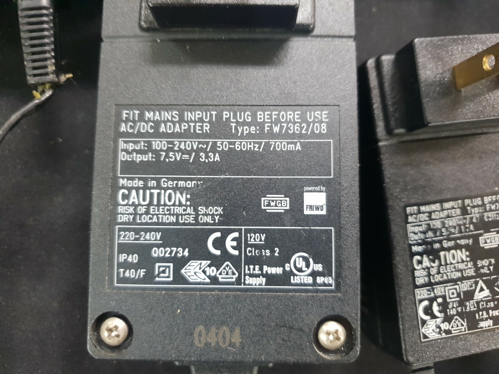 LAUTERBACH Trace32 : AC Adapter 7.5V 3.3A for JTAG ARM Emulator 110V | eBay