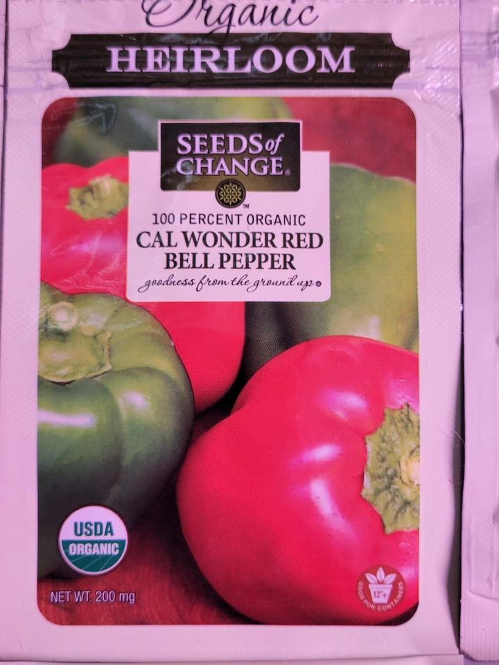 Seeds of Change Vegetable Assortment 9 (2021) New Inventory Guaranteed ...