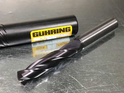 Guhring Carbide Drill 11.9mm, 3xD, Coolant Through 5514 RT100 U, Firex ...