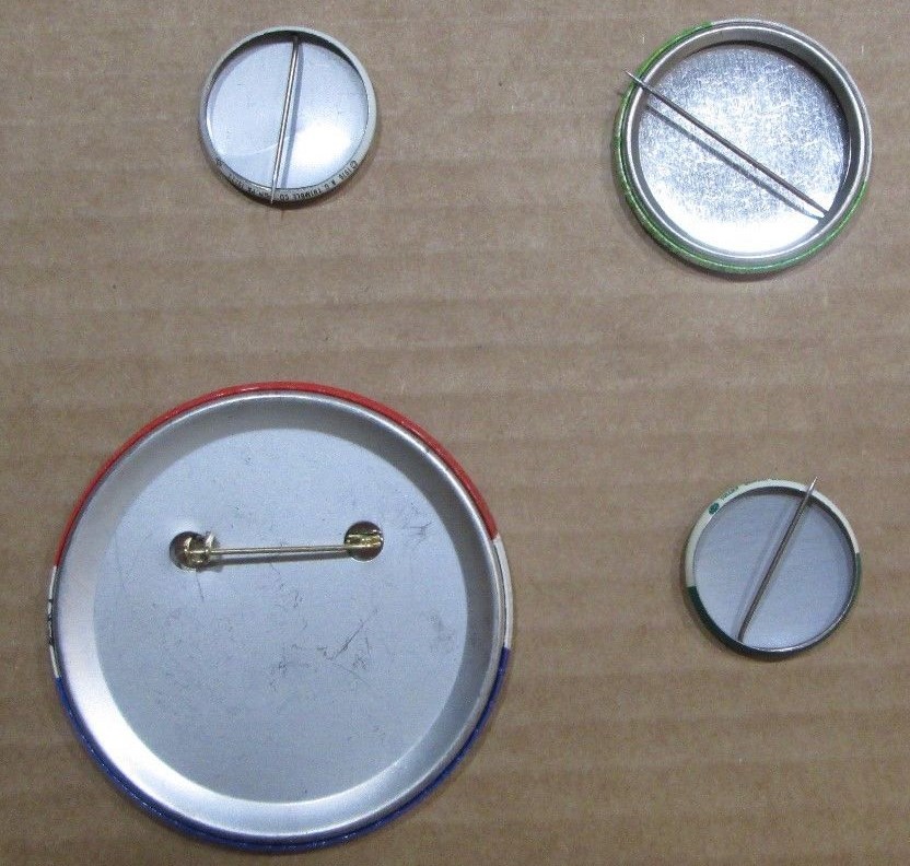 VINTAGE LOT OF 4 DIFFERENT JIMMY CARTER FOR PRESIDENT PINS / BUTTONS ...