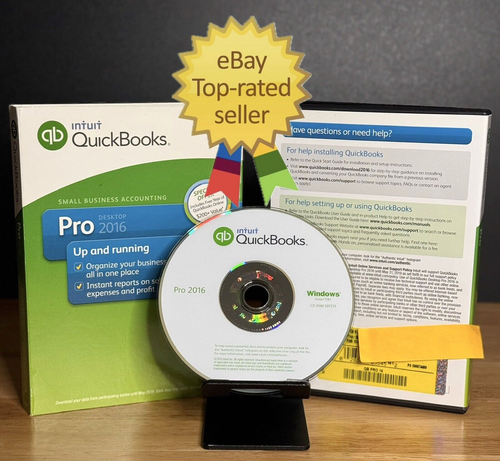 ⚡INTUIT Quickbooks Desktop PRO 2016 For Windows - NOT A SUBSCRIPTION ⚠️ ...
