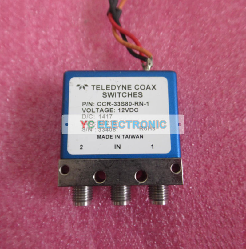 1PCS For CCR-33S80-RN-1 DC-18GHz SMA 12V RF Microwave Coaxial Switch | eBay
